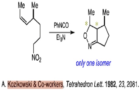 SOLVED: Me Me PhNCO NO2 only one isomer A. Kozikowski Co-workers ...
