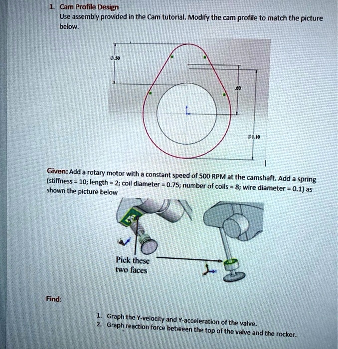 SOLVED: this is done in solid works. can you show the steps on how to ...