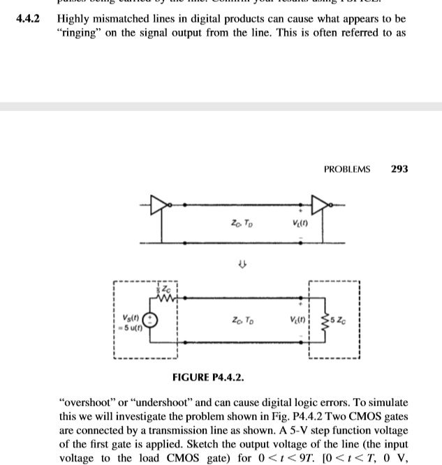 4.4.2 Highly mismatched lines in digital products can cause what appears to be "ringing" on the ...
