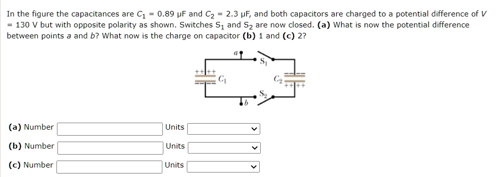 In the figure the capacitances are c1 089 pf and c2 23 pf...