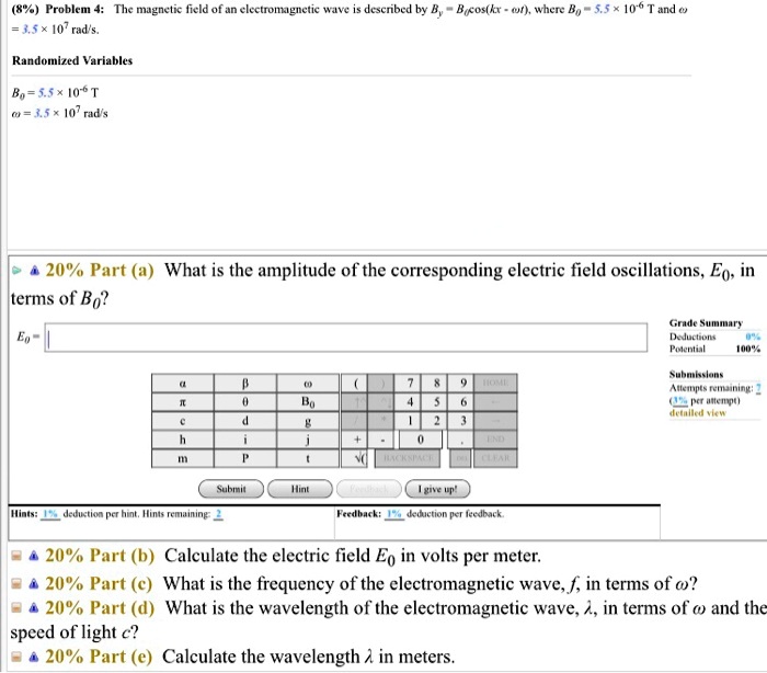 87 froblem 4 the mugnelic field of an electrongnetic wave dcscribed by ...