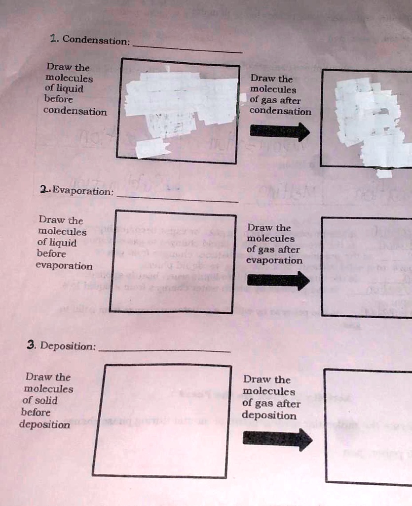 SOLVED: PAHELP nito salamat 1. Condensation: Draw the molecules of ...