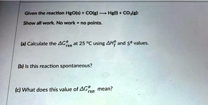 VIDEO solution: Given the reaction H2(g) + CO(g) -> H2O(g) + CO2(g) (a) Calculate the Î”HÂ°rxn ...