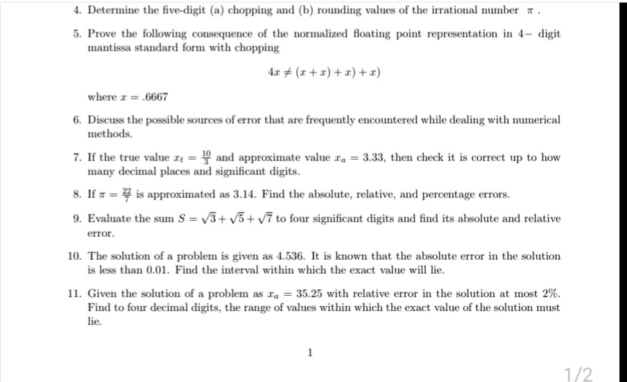 Solved Can U Explain How To Solve These Problems In Easy Language 4 Determine The Five Digit A 4581