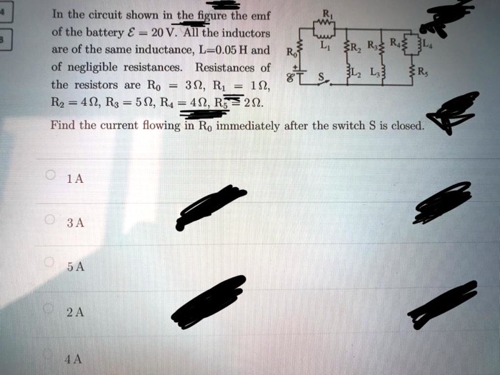SOLVED: In the circuit shown in the figure, the emf of the battery â‚¬ ...