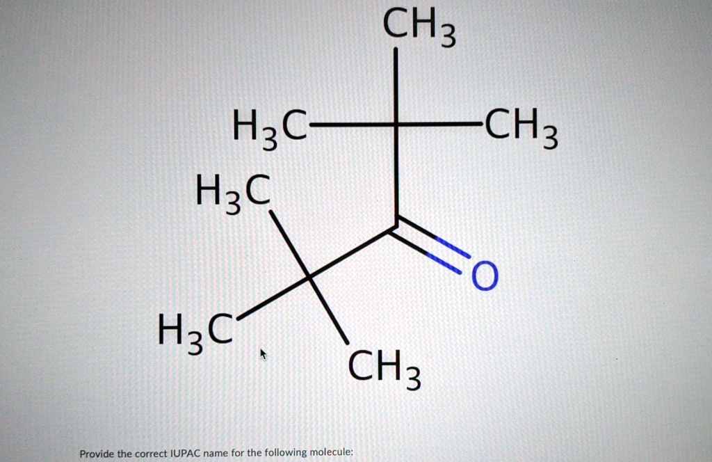 Solved Ch3 H2c H2c H3c Provide The Correct Iupac Name For The