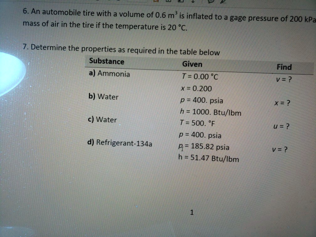 VIDEO solution: An automobile tire with a volume of 0.6 mÂ³ is inflated to a gauge pressure of ...