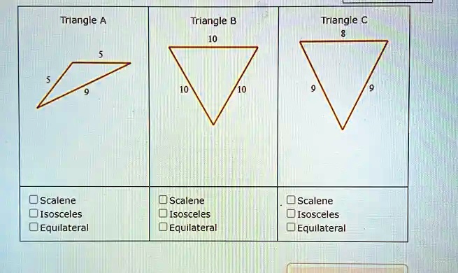 triangle triangle b triangle c scalene isosceles equilateral scalene ...