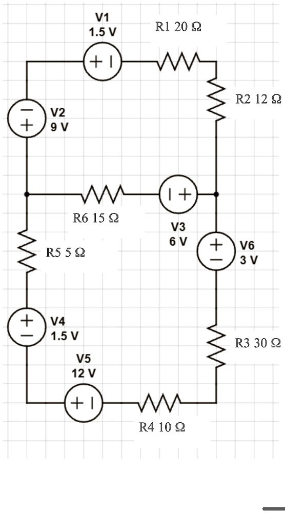 SOLVED: Calculate the currents I1, I2 and I3 in the circuit using Kirchhoff’s Rules When four 1. ...