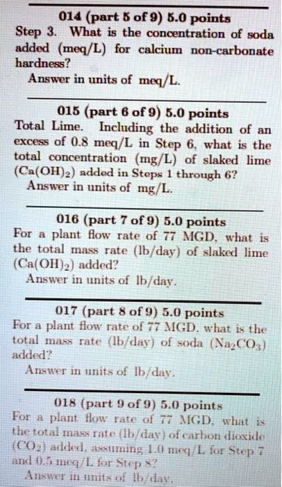 SOLVED: 014 (part 6 of 9) 6.0 points Step 3. What is the concentration ...