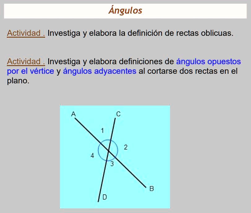 SOLVED: AYUDAAAAAA ES PARA HOY!!!!!!!!!!!!!!!!! Ángulos Actividad : Investiga y elabora la ...
