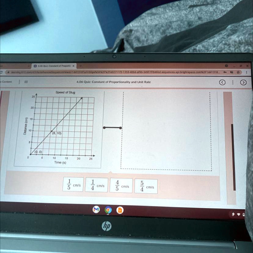 SOLVED: Which unit rate corresponds to the proportional relationship shown in the graph? Drag ...