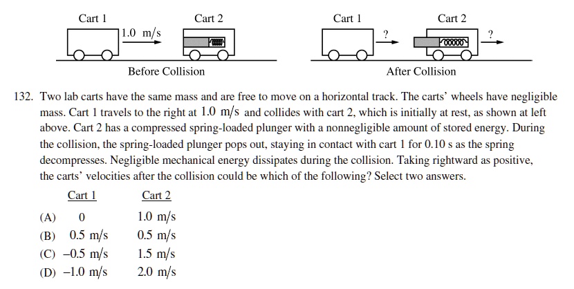 cart cart 2 cart cart 2 before collision after collision 132 two lab ...