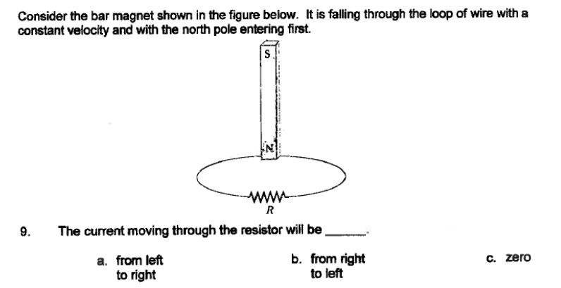 SOLVED: Consider the bar magnet shown in the figure below; It is ...