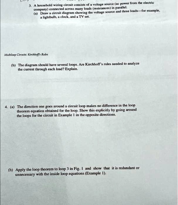 3a household wiring circuit consists of a voltage source ac power from ...