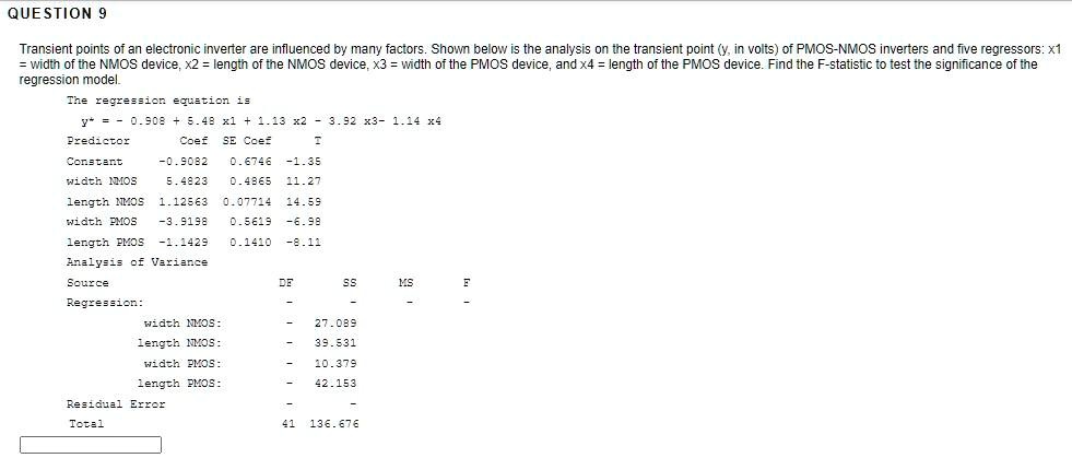 Transient points of an electronic inverter are influenced by many factors. Shown below is the ...