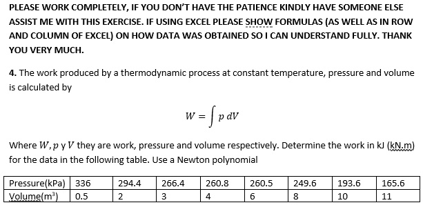 SOLVED: Please work completely. If you don't have the patience, kindly ...