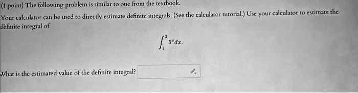 the following problem is similar to one from the textbook your ...