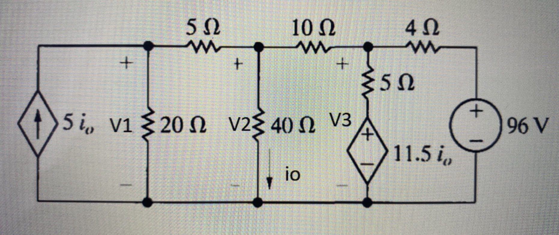 afind the node voltages v1v2 and v3 in the circuit in fig bfind the ... afind the node voltages v1v2 and v3 in the circuit in fig bfind the ...