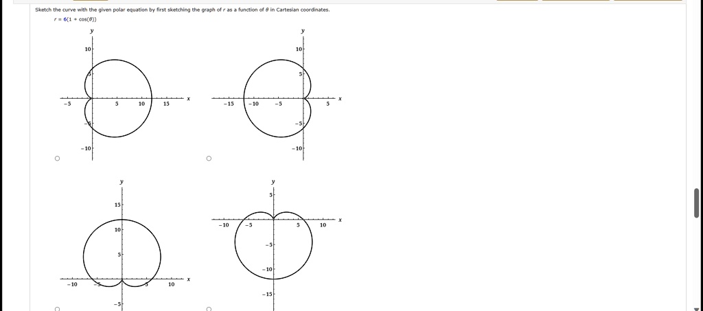 [GET ANSWER] Sketch the curve with the given polar equation by first ...
