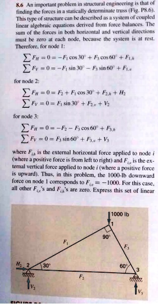 SOLVED: 8.6 An important problem in structural engineering is that of ...