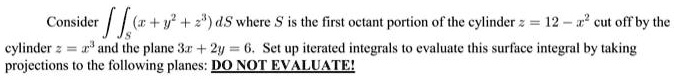 SOLVED: Use only Calculus principles to evaluate the attached. Please ...