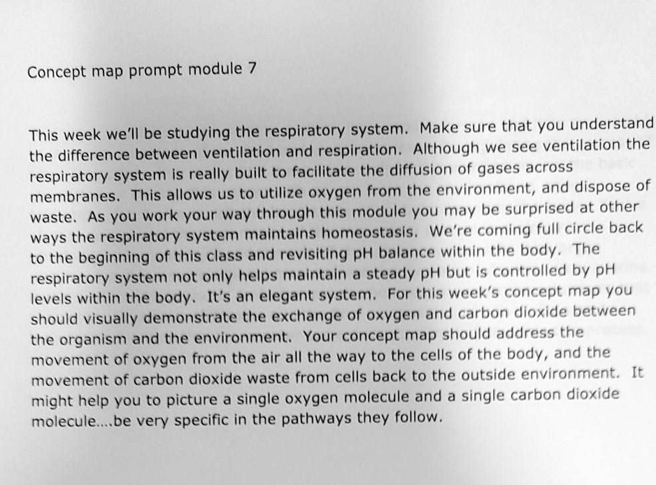 SOLVED: This week we'll be studying the respiratory system. Make sure ...