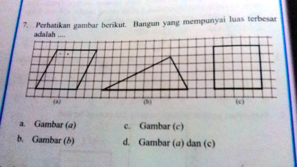 SOLVED: Bisa tolong ngak:’-( Fethatikan gambar berikut Bangun Yang ... SOLVED: Bisa tolong ngak:’-( Fethatikan gambar berikut Bangun Yang ...