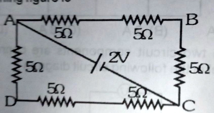 SOLVED: The potential difference between points A and B of the ... SOLVED: The potential difference between points A and B of the ...