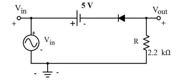 SOLVED: For the circuit in the figure, find the mathematical function ...
