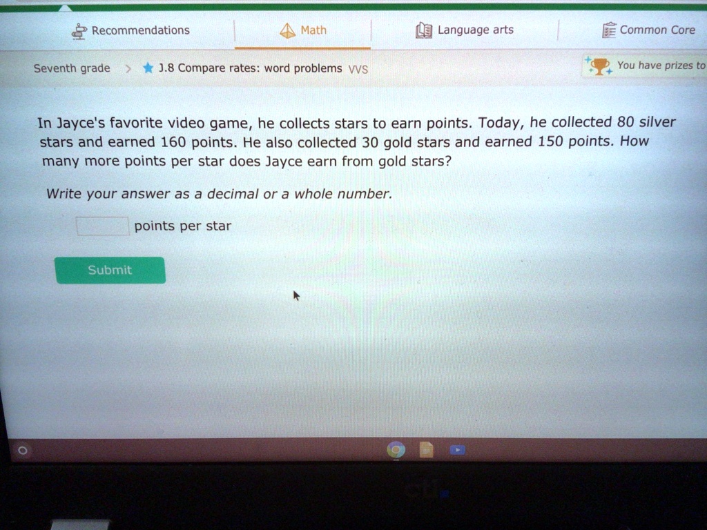 Recommendations Math Seventh grade > J.8 Compare rates: word problems ...