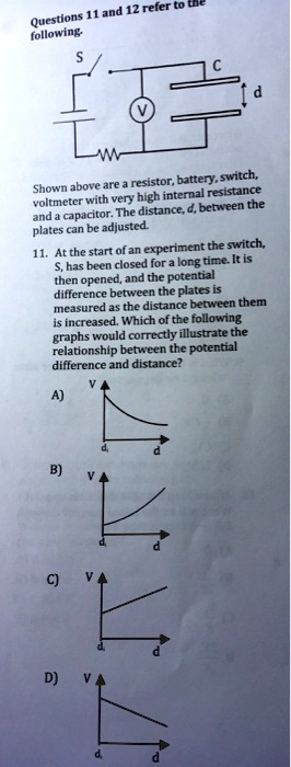 SOLVED: Qucstlons . and 12 refer t0 following above are resistor; battery switch; Shown ...