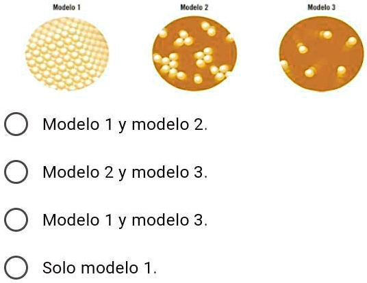 SOLVED: ¿Qué modelos explican la organización de las partículas en ...