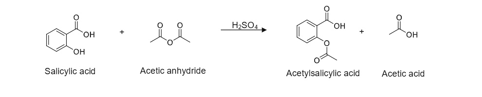 Solved Show The Balanced Equation For This Reaction H2so4 4oh Salicylic Acid Acetic