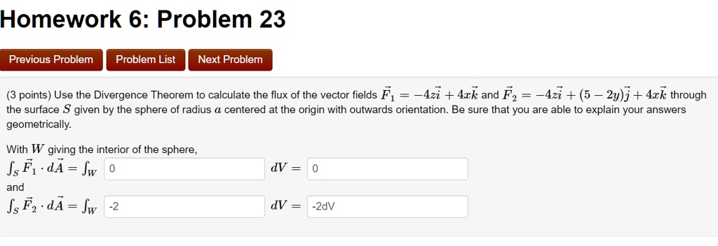 SOLVED: Homework 6: Problem 23 Previous Problem Problem List Next ... SOLVED: Homework 6: Problem 23 Previous Problem Problem List Next ...