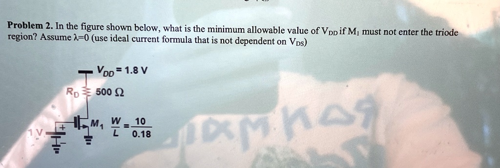 problem 2 in the figure shown below what is the minimum allowable value ...