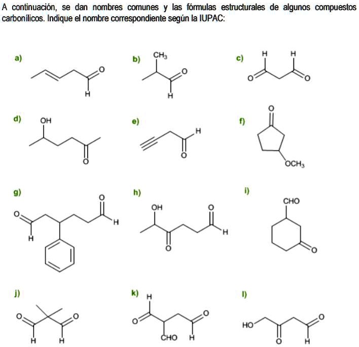 SOLVED: Indique el nombre correspondiente de la IUPAC ...... Plis ... SOLVED: Indique el nombre correspondiente de la IUPAC ...... Plis ...