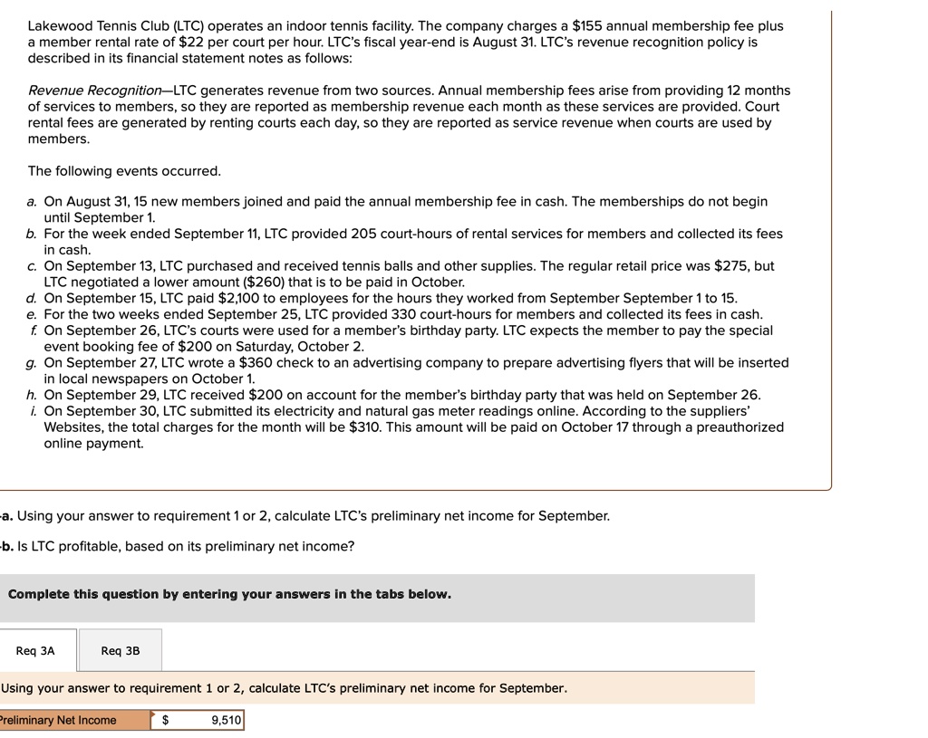 a on august 31 15 new members joined and paid the annual membership fee ...