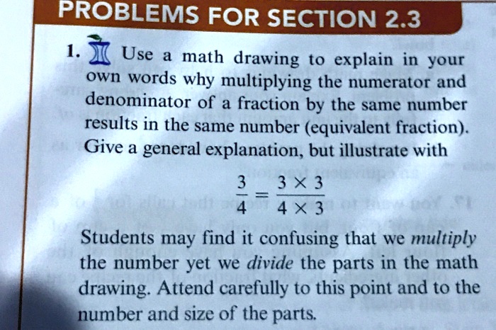 Problems for section 23 1 use math drawing to explain in...