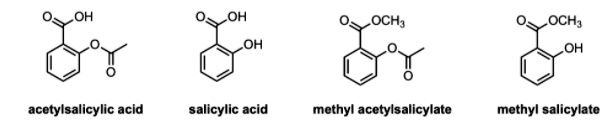 SOLVED: OH OH OCH; OCH, OH OH acetylsalicylic acid salicylic acid ...