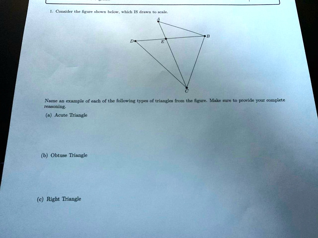 SOLVED: 1. Consider the figure shown below,which IS drawn to scale Name an example of each of ...