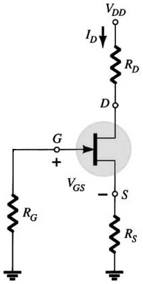 SOLVED: Question 2 (30 Marks) A JFET circuit is shown in Figure 2 below ...