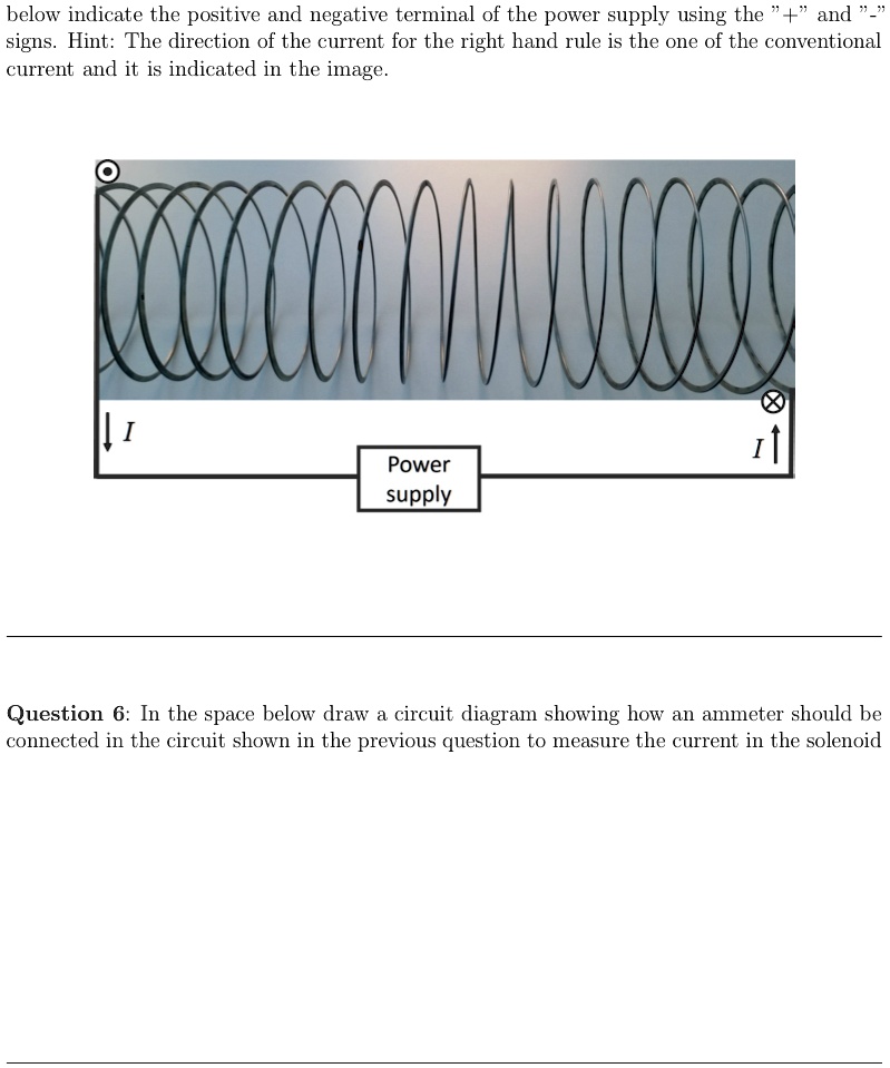 SOLVED:below indicate the positive and negative terminal of the power ...