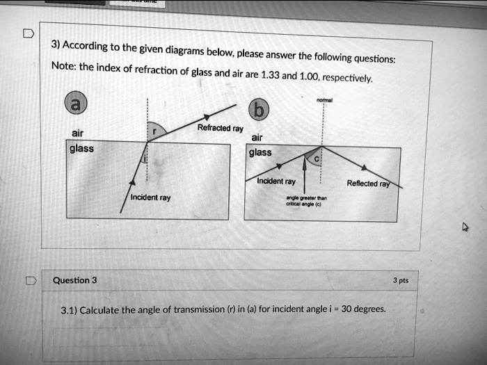 SOLVED:3) According to the given diagrams below, please answer the ...