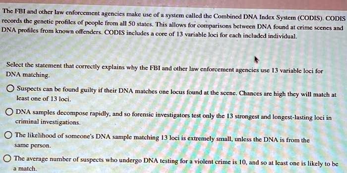 The FBI and other law enforcement agencies make use of a system called ...