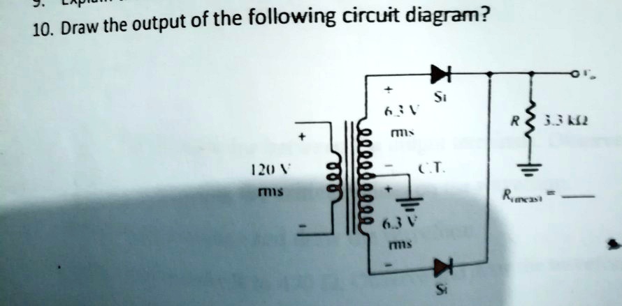 SOLVED: 1) 2) what is ( PIV) rating of typical half wave rectifier ...