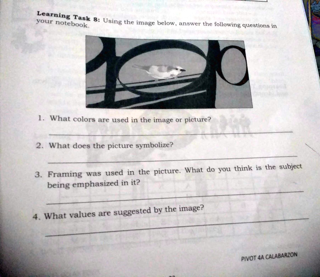 english vi week 6 learning task 8 using the image below answer the following questions in youre ...