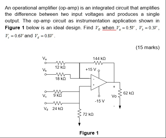 An operational amplifier (op-amp) is an integrated circuit that amplifies the difference between ...