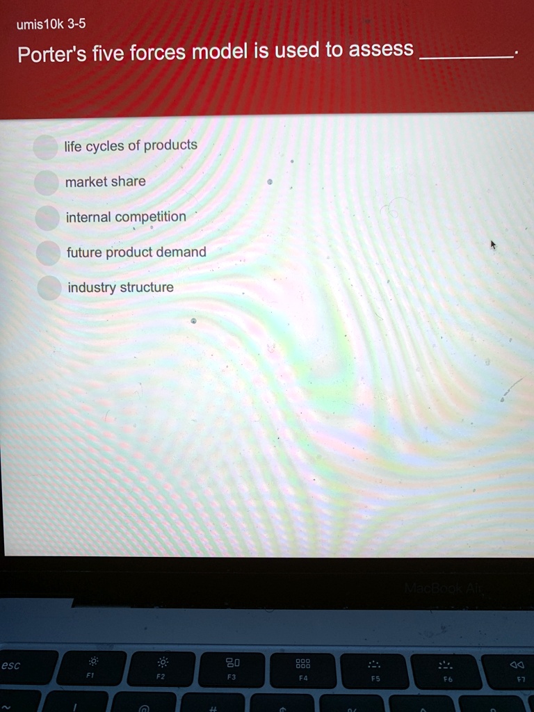 SOLVED: Life cycles of products Market share Internal competition ...