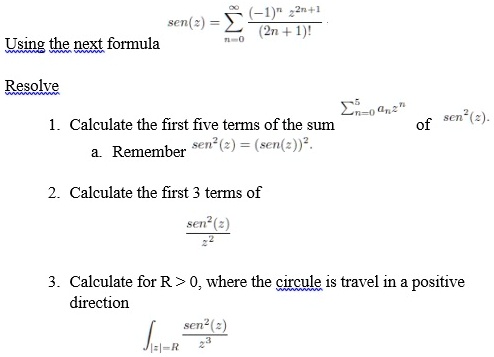 1 zn 1 in 4 sen using the next formula resolve 2 5 a2 calculate the ...